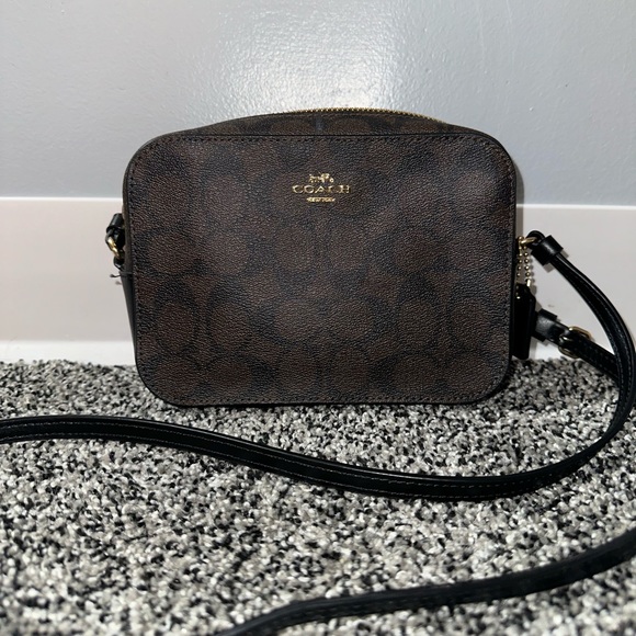 Coach | Bags | Coach Signature Canvas Mini Camera Bag For Women ...